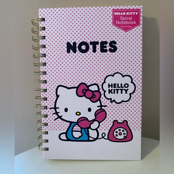 Hello Kitty | Office | Hello Kitty Spiral Notebook | Poshmark